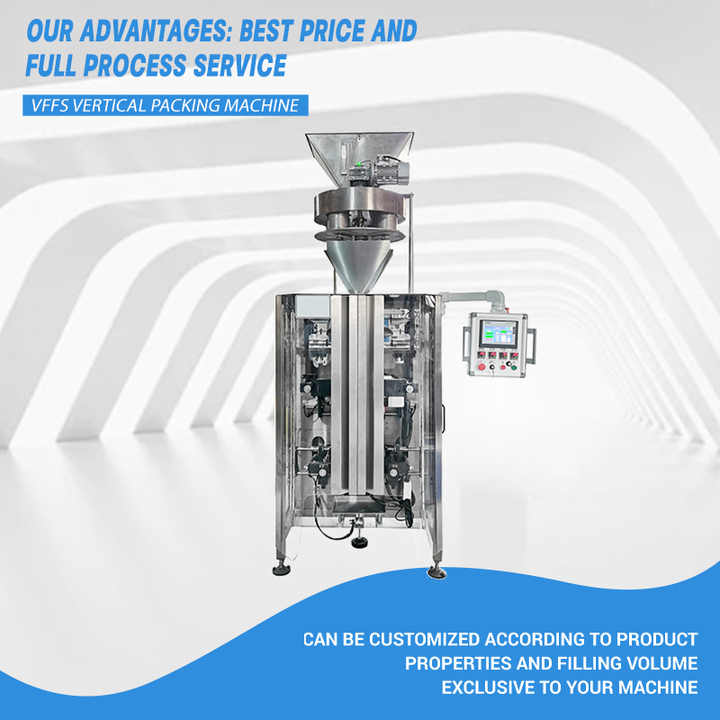 Multifunctional vffs white sugar salt granule packaging small bag ...