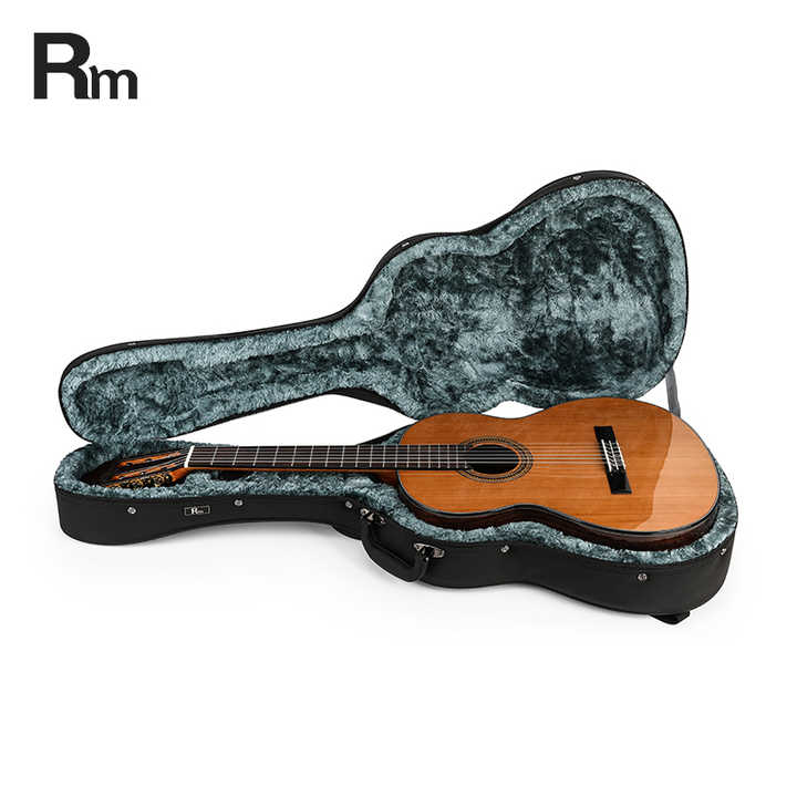 Lightweight Polyfoam Classical Guitar Case Soft Plush Velvet Hard Case ...