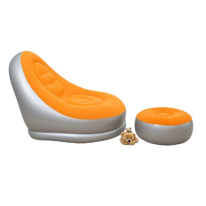 Inflatable Chair, Portable Inflatable Lounge Chair, Folding Lazy Sofa ...