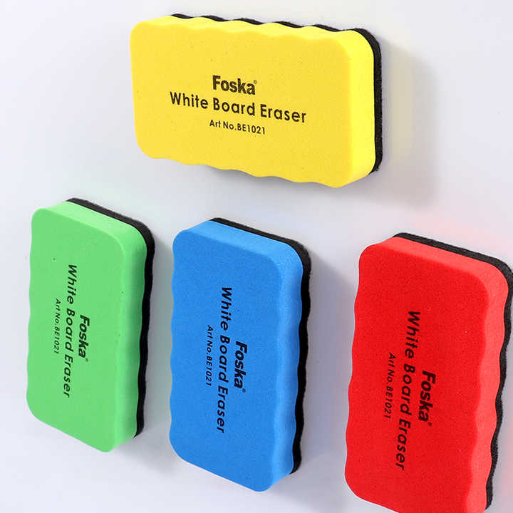 Foska Stationery Magnetic Dry Erase Whiteboard Eraser Small Board ...