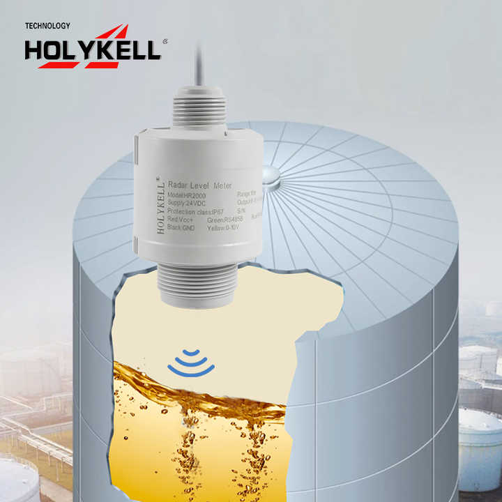 Holykell RS485 Modbus Compact Radar Level Sensor - HR2000