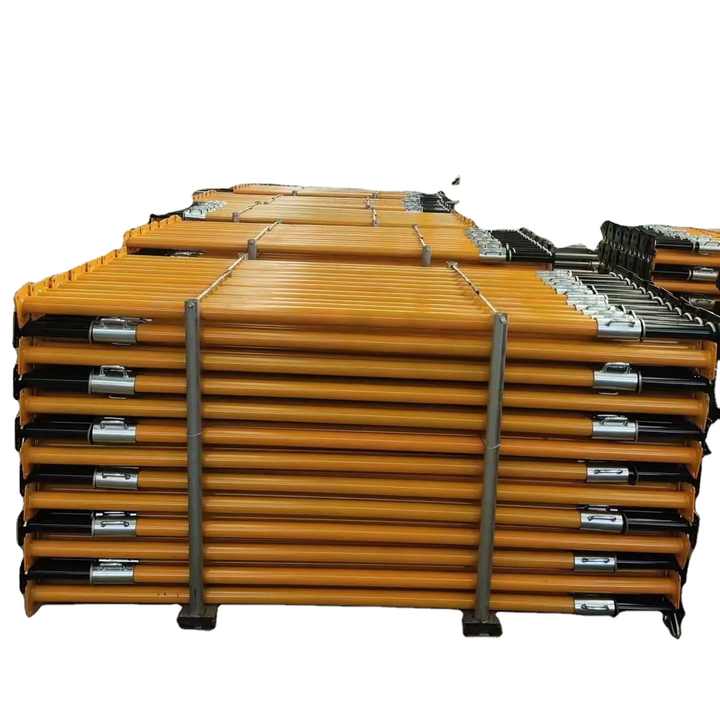 GI Round Pipe Scaffold Steel Pillar - Adjustable Support