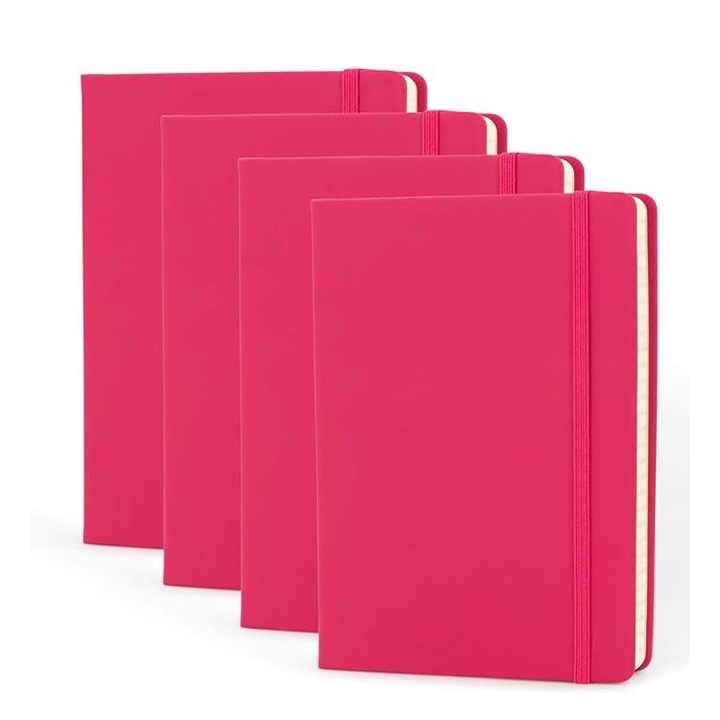 Wholesale Custom Printed Logo A5 Notebook Elastic Strap Pen Holder Pu ...