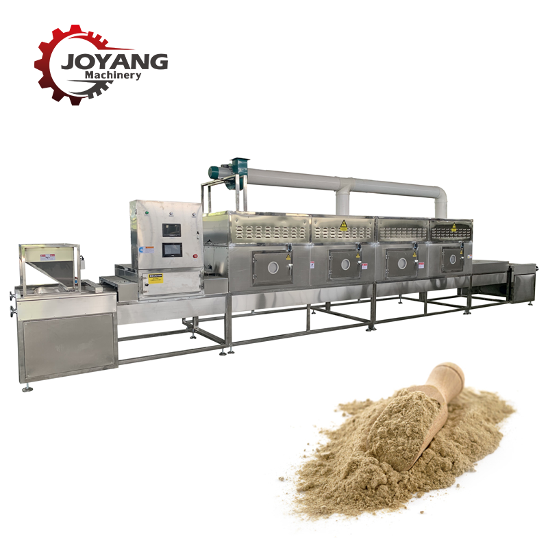 Tunnel Automatic Ground Cardamom Seed Powder Microwave Dryer Sterilizer ...