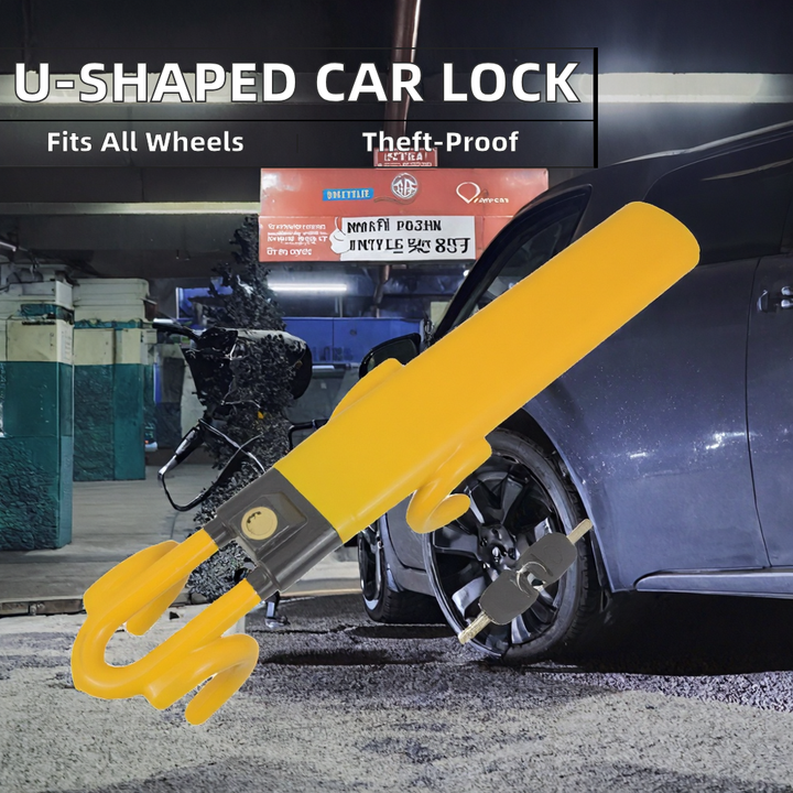 T-Shaped Retractable Anti-Theft Safety Lock for Steering Wheels Self ...