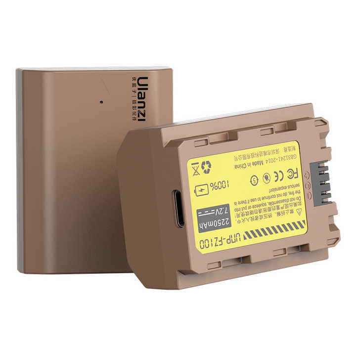 Ulanzi UNP-FZ100 Rechargeable Lithium-ion Camera Battery Suitable for ...
