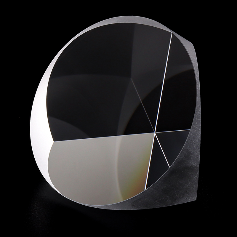 Optical Crystal Pyramids - Elegant Glass Decorations