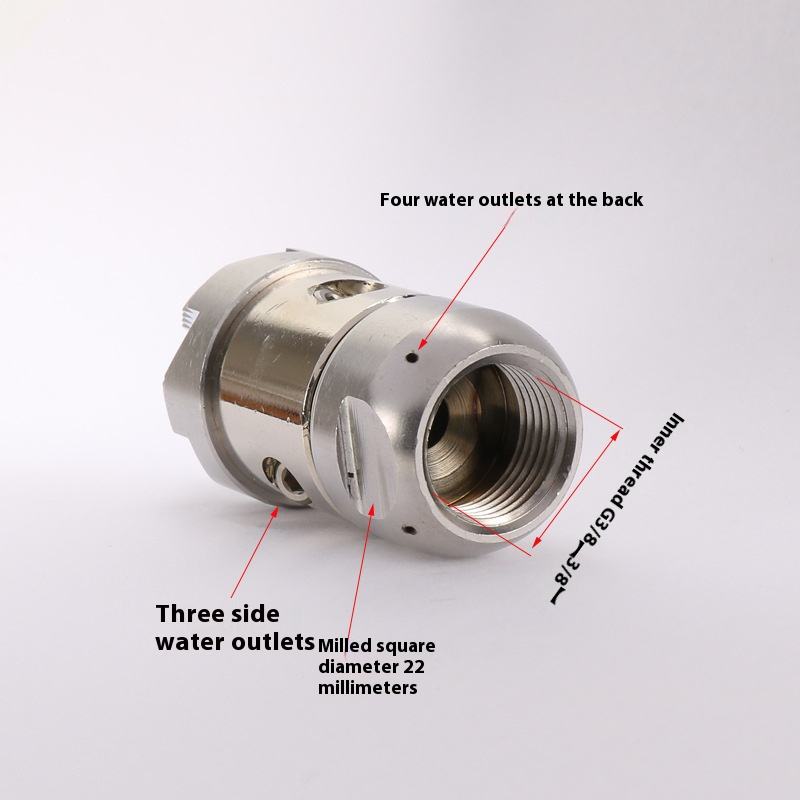 3/8 Inch High Pressure Car Washer Spray Nozzle Rotating Nozzle Sewer ...