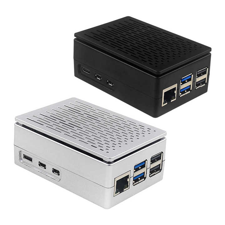 Raspberry Pi 5 Case with Optional Cooling Fan - ABS ABS