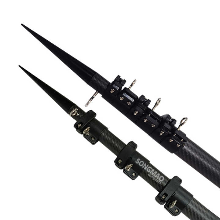 Customized Carbon Fiber Telescopic Outrigger Pole 18ft 22ft 25ft Carbon ...