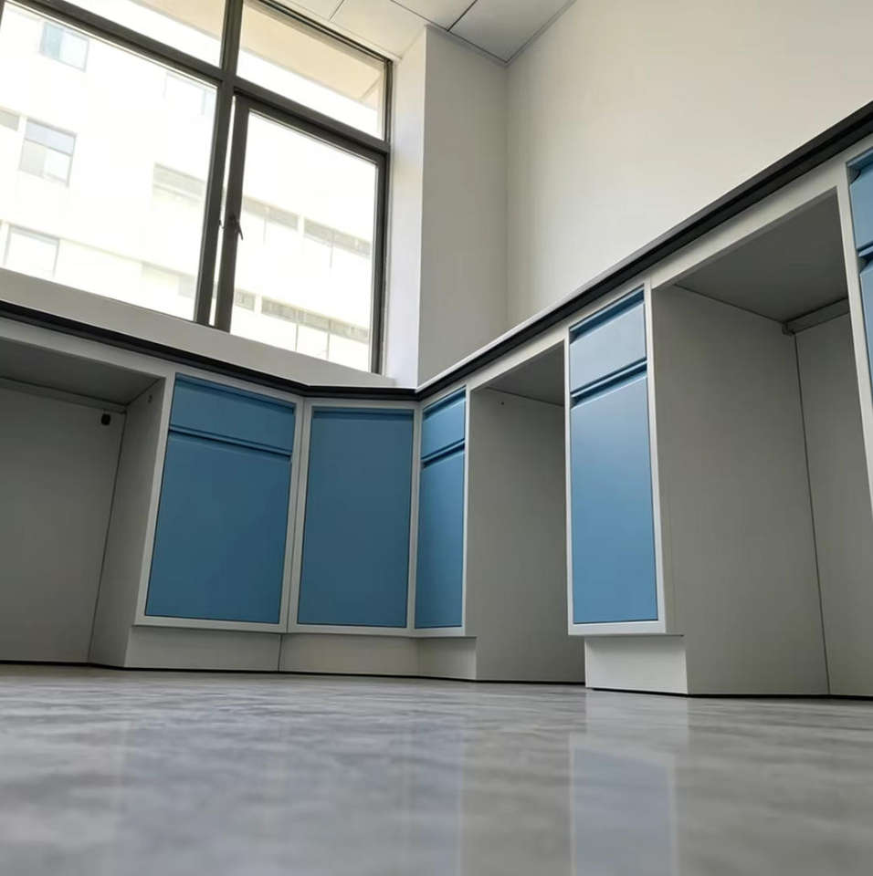 Factory Customized L Shaped Laboratory Furniture Load Bearing and ...