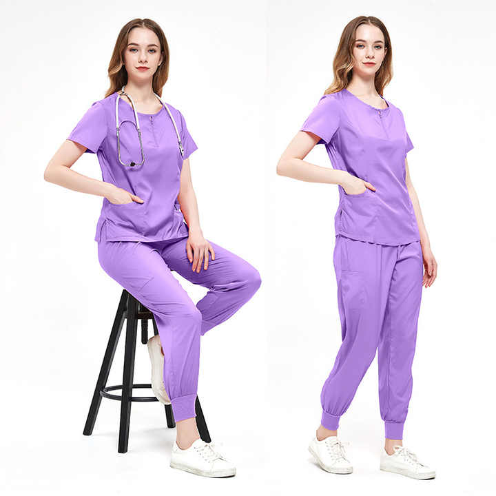Hot Selling Dentist Surgical Gown Split Wash Clothes Suit Nursing Work ...