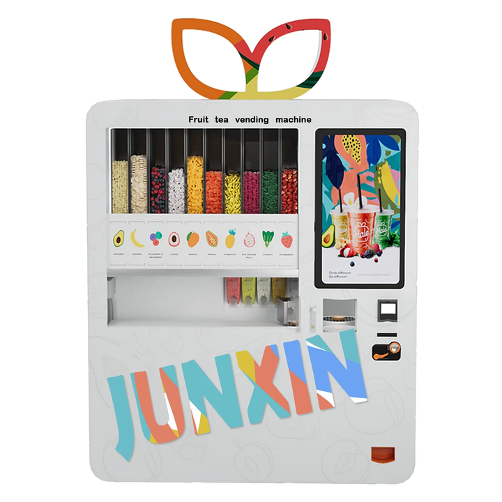 Intelligent Smoothie Vending Machine Touchscreen QR Code Token ...