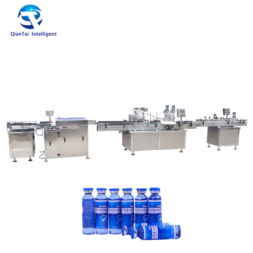 Electric Integrated Automatic Vial Filler-Capper-Crimper Ideal for Food ...