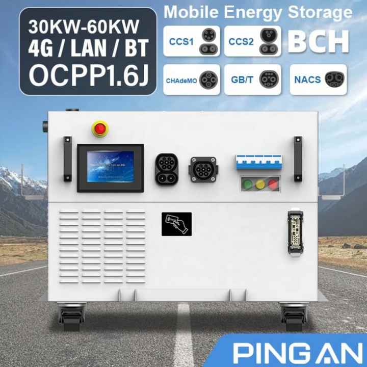40kw 40kwh Mobile Energy Storage Ev Car Power Bank Charging Station ...