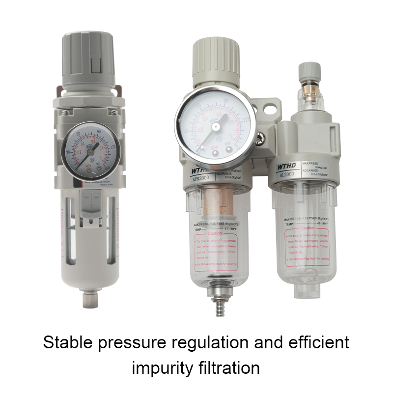 HYCNC Pneumatic Air Source Treatment Unit (Three-Unit Combination ...