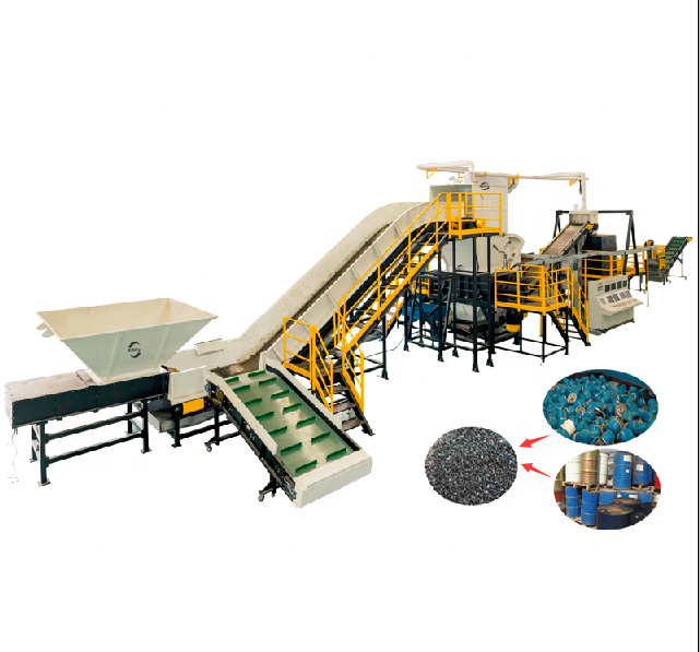 Metal Oil Filter Recycling Crusher Shredder for Farms