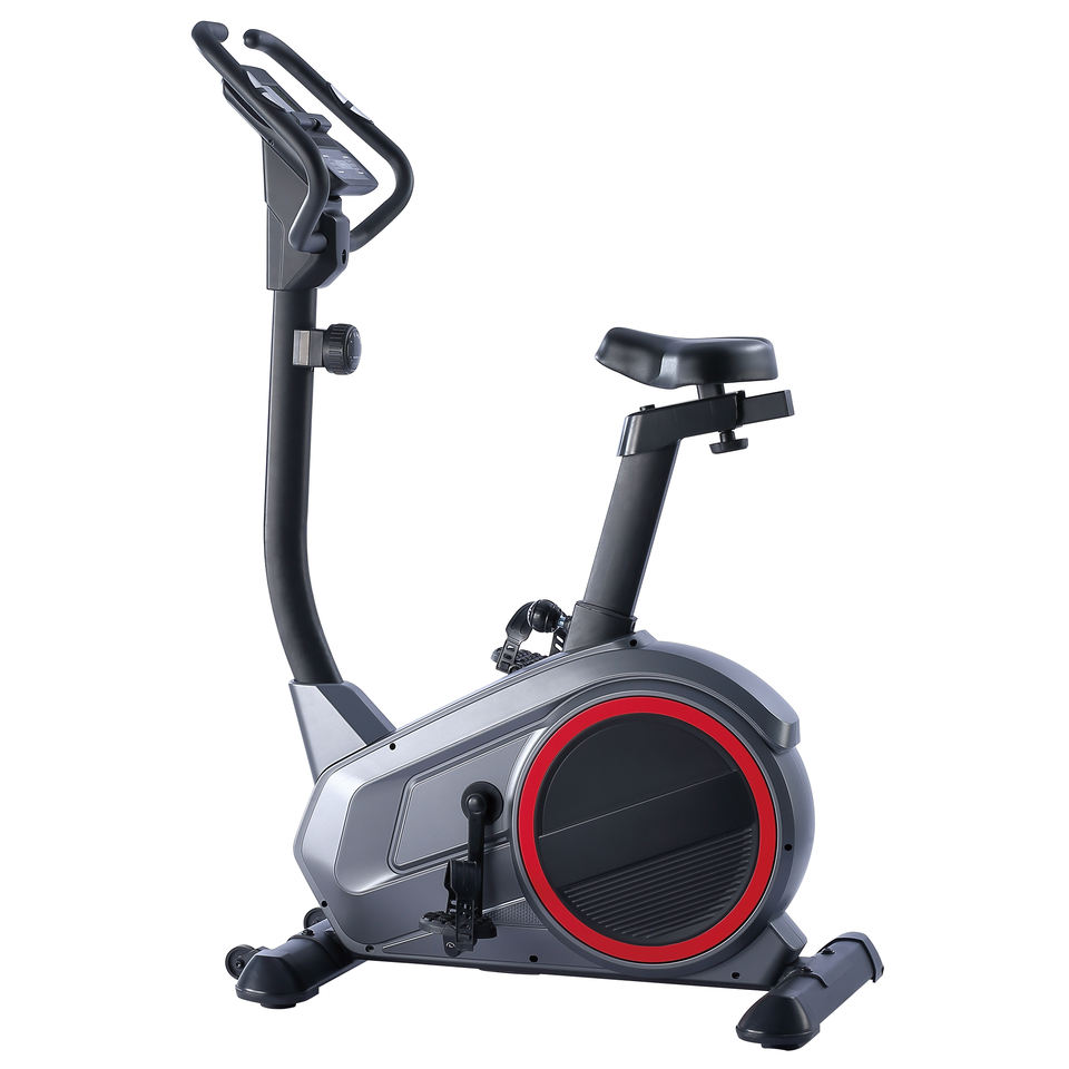 Gymbopro Upright Exercise Bike Magnetic Exercise Bike for Home Gym with ...