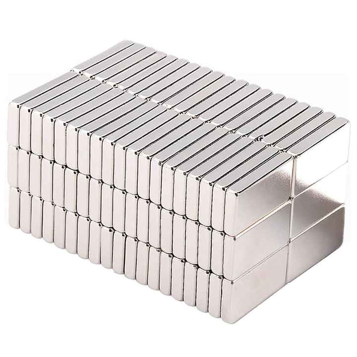 N35 Magnetic Materials Big Size Square Bar Rectangle Powerful Rare ...