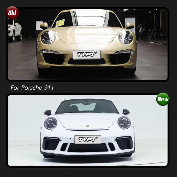 TYPY Modified Rear Bumper for Porsche 991 - Upgrade to GT3