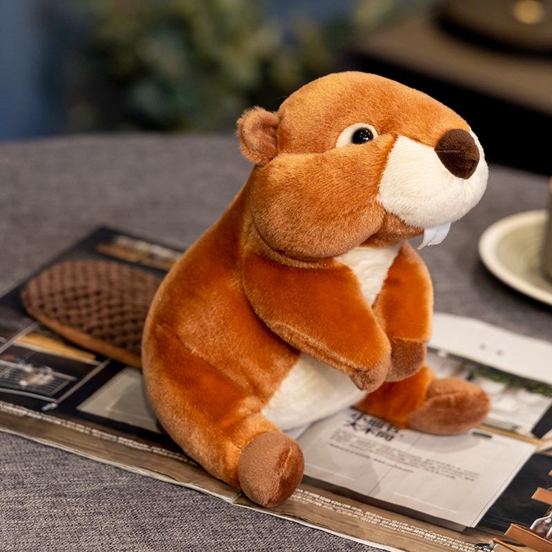 2026 New ZT High Quality Super Soft Groundhog and Beaver Stuffed ...