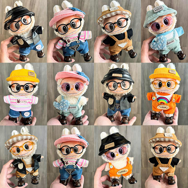 Second Generation Labubu Blind Box Pendant Soft Toy-Style Clothes Only ...