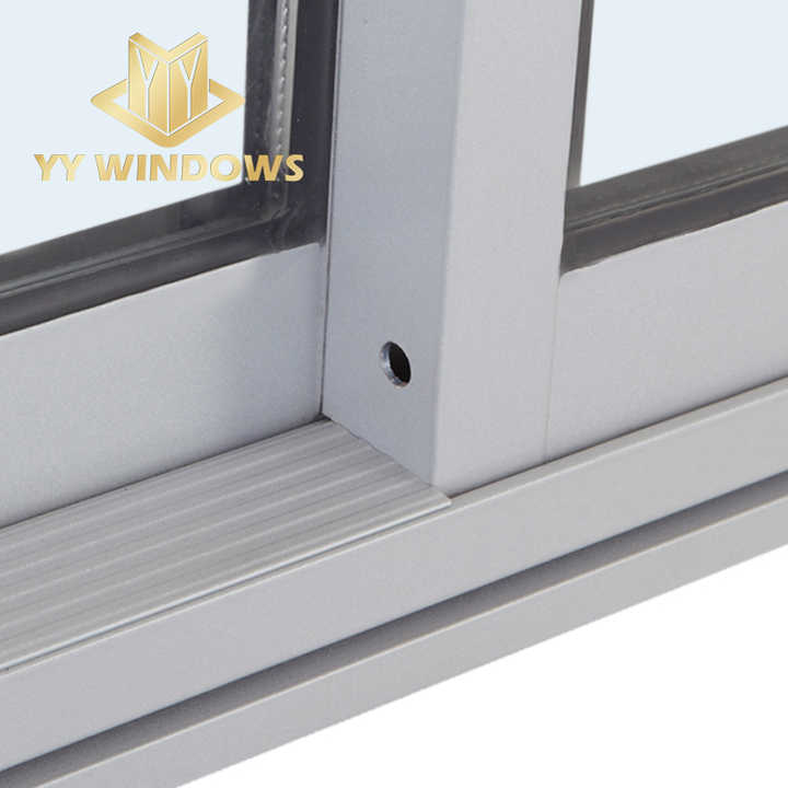 Commercial NFRC Standard Aluminium double glazed sliding window glass ...
