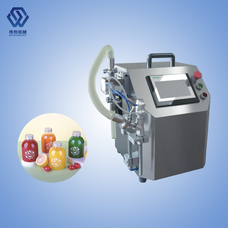Professional Semi-Automatic Vertical Liquid Filling Machine Adjustable ...