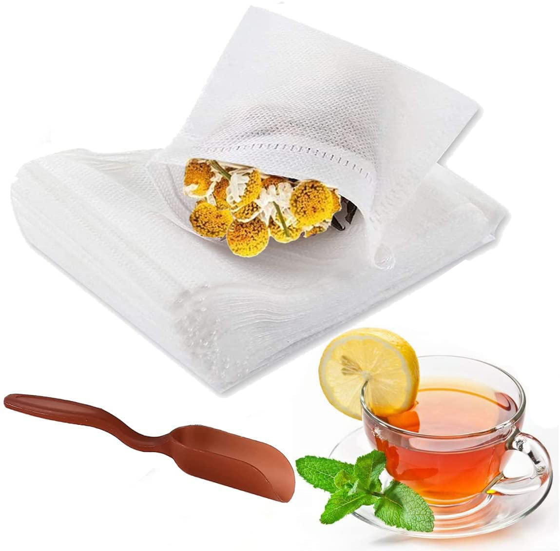 أكياس شاي فارغة بالجملة - قابلة للتخصيص وقابلة للتحلل البيولوجي