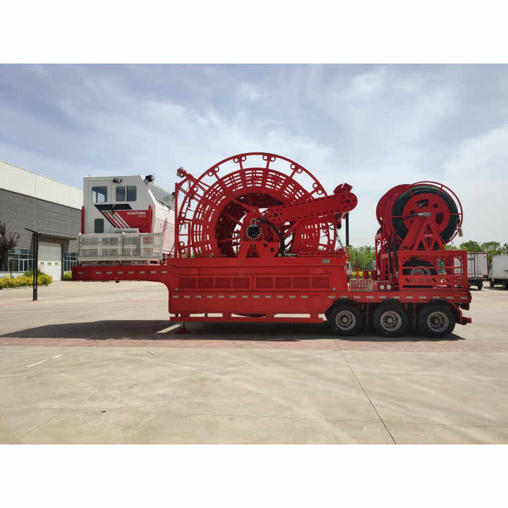 60K/80K/100K/140K Trailer CTU Coiled Tubing Units for Oilfield Use