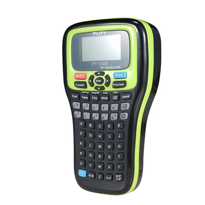 PUTY Label Maker 100E Best Handheld Thermal Transfer Printing Industry Label Printer Alibaba