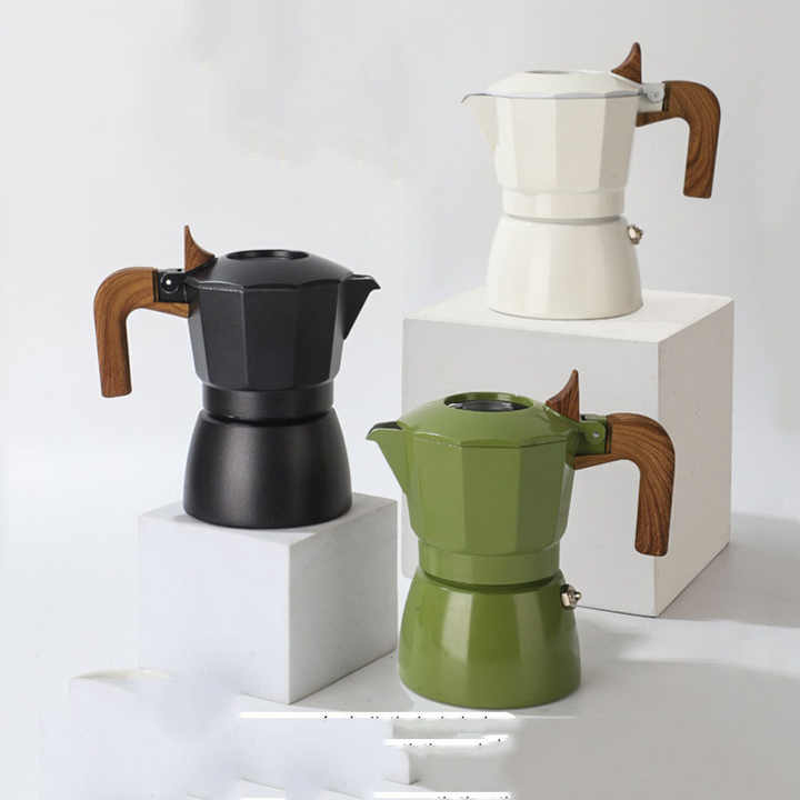 2cups Aluminum Espresso Maker Cafetera Moka Pot 100 ml Italian Coffee ...
