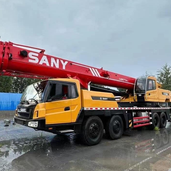 Sany All-Terrain 75 Ton Mobile Truck Crane Used Hangfa Engine Brand for ...