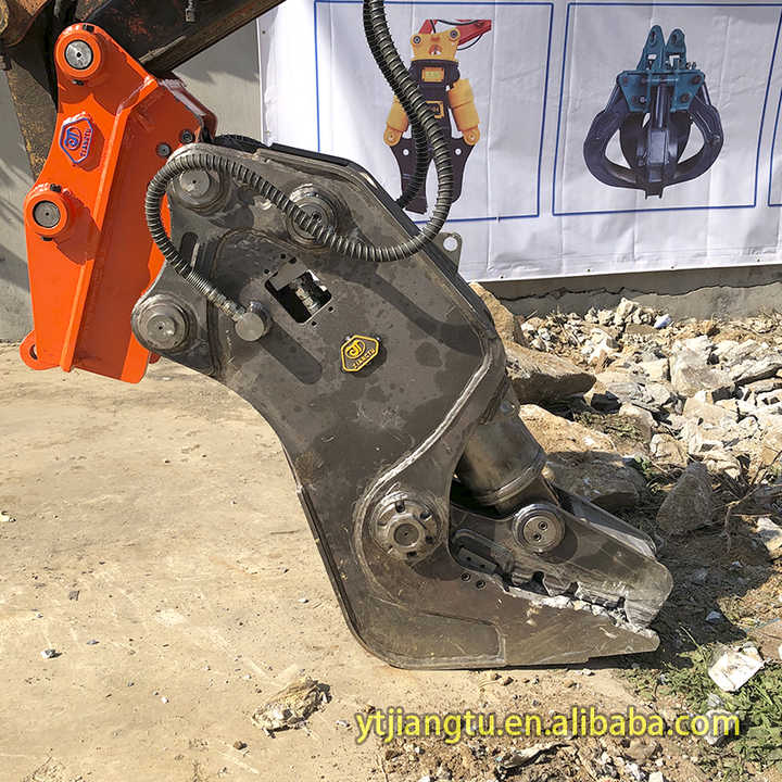 20 Ton Excavator Hydraulic Shears Demolition Concrete Pulverizer ...