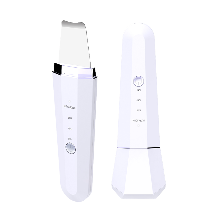 Ultrasnica Vibration Cleaner Facial Skin Scraper Stainless Steel ...
