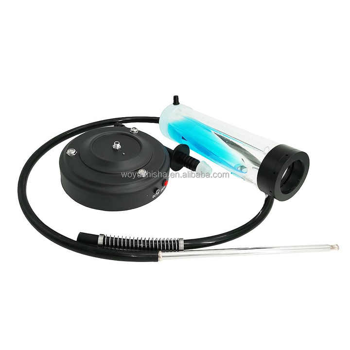 Acrylic Shisha Hookah with Laser Light - Chargeable Hukka