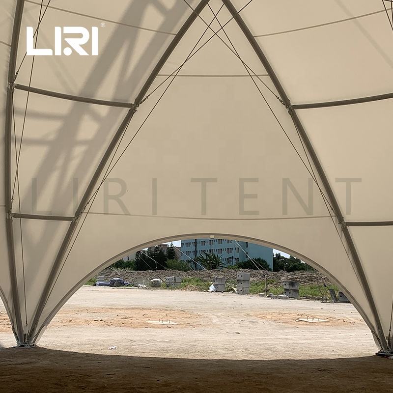 Aluminum PVC Event Hall - Geodesic Crossover & Hexadome Tent