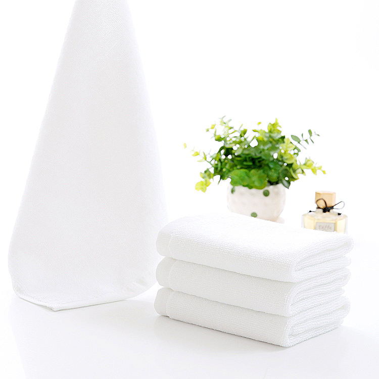 Wholesale Cotton White Rectangle Thick Hand Towels & Napkins 30x30cm 32 ...
