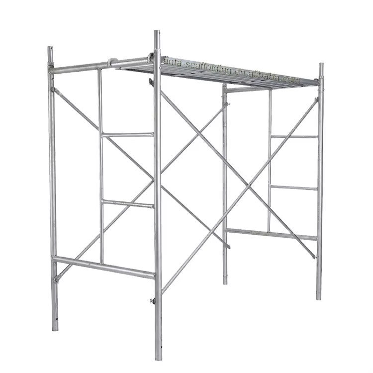H Frame Scaffolding System Steel Corrosion-resistant Safety Outdoor ...
