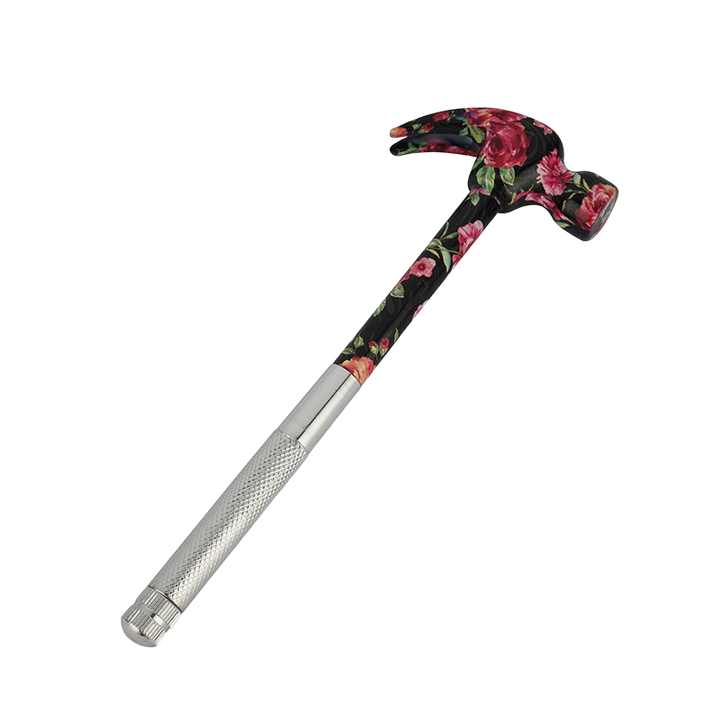 Multi-Tool Design Floral Hammer Screwdrivers Handle Steel Claw Hammer ...