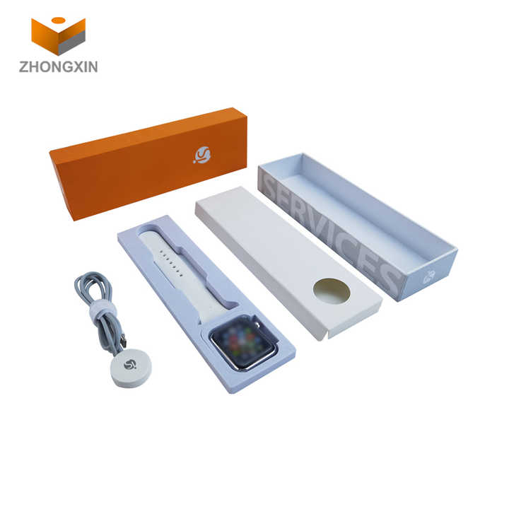 Customized Logo Rigid Cardboard Paper Watch Box Classy Luxury Gift Box ...