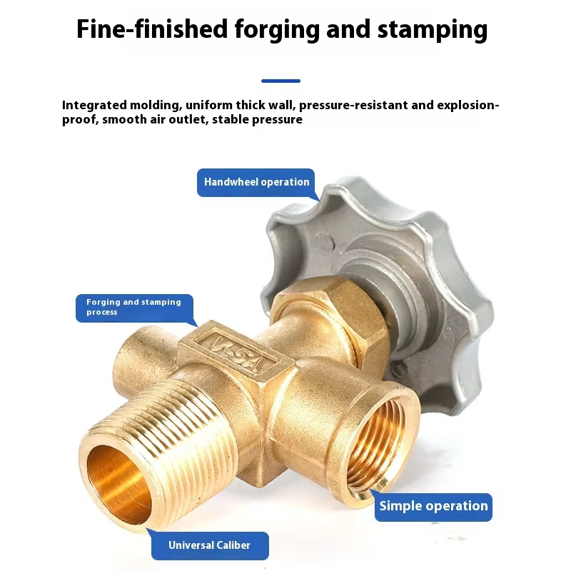 V5-A OEM Propane LPG Butane Gas Cylinder Valve Pressure Relief Manual ...