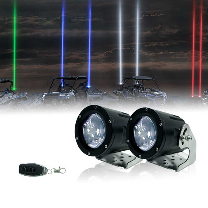 New HD Glass Fog Lights Spotlights with Laser Lights for Cars and ...