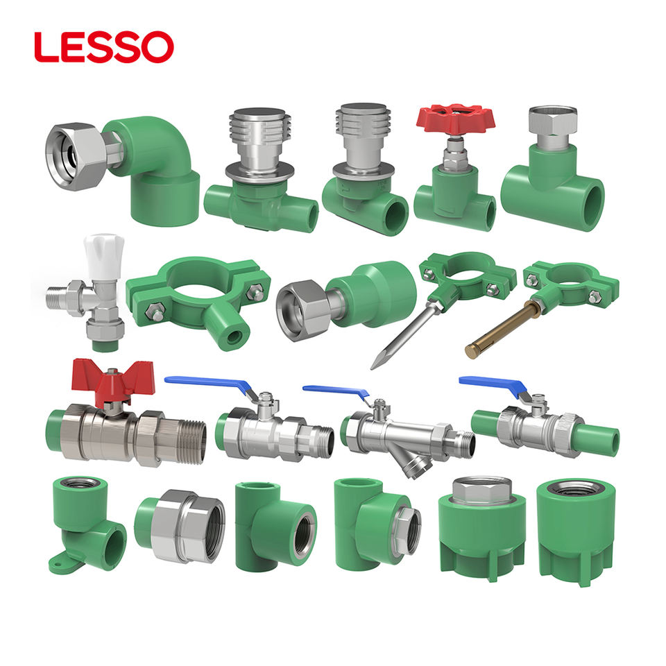 LESSO Green PPR Pipe Fittings - Reliable Electro Fusion Reducers