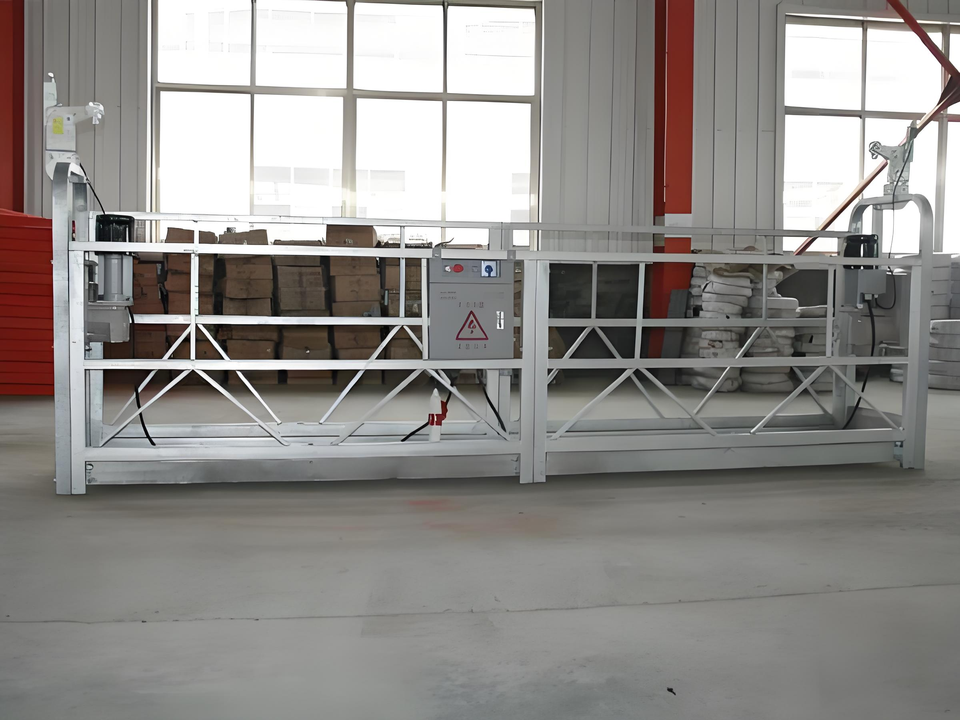 100m Wire Rope Hoist Modern Galvanized Steel Suspended Platform ...