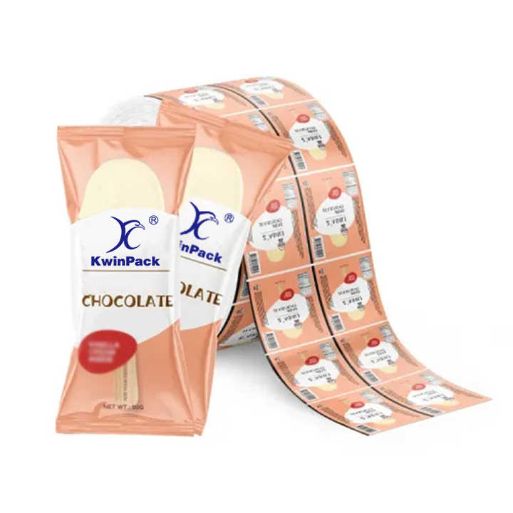 Custom Printed Biodegradable Ice Cream Stick Popsicle Packaging