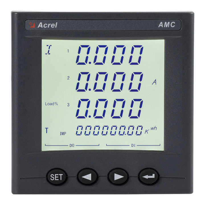 Acrel AMC96L-E4 3-Phase Panel Meter 96 Square kwh Meter with RS485 and All Electrical Parameters ...