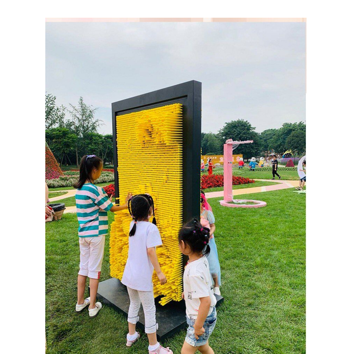 3D Pin Wall - Creative Kids Play Wall for Amusement Parks