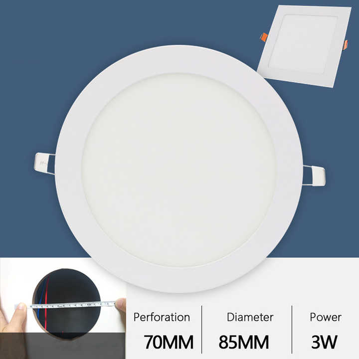 Modern 12W LED Panel Light Indoor Adjustable Smart Minimalist Fixture ...