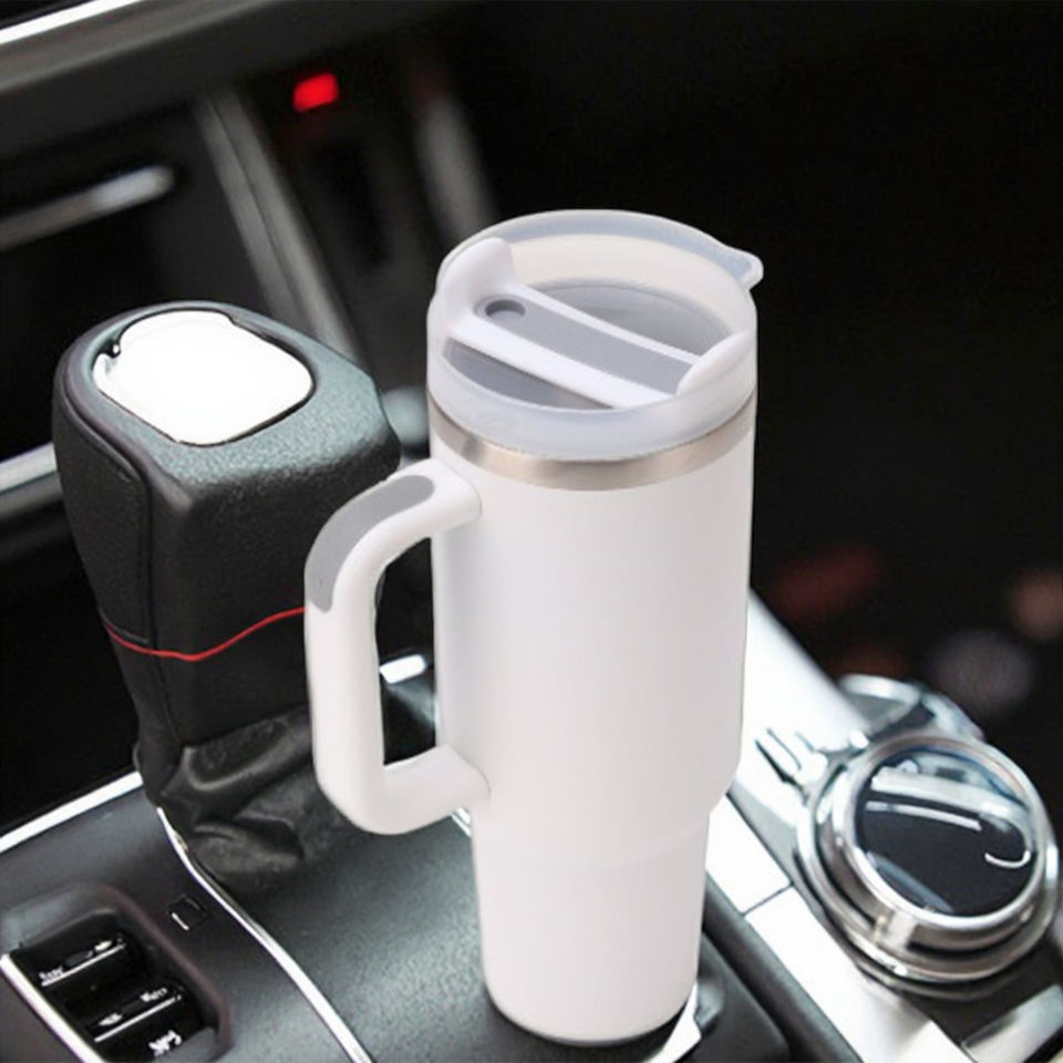 40oz Second-Generation Vacuum Insulated Cup Large Capacity Straw ...